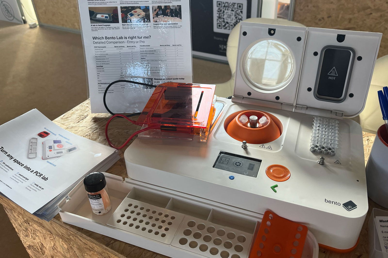 Bring the lab wherever your research takes you | Bento Lab